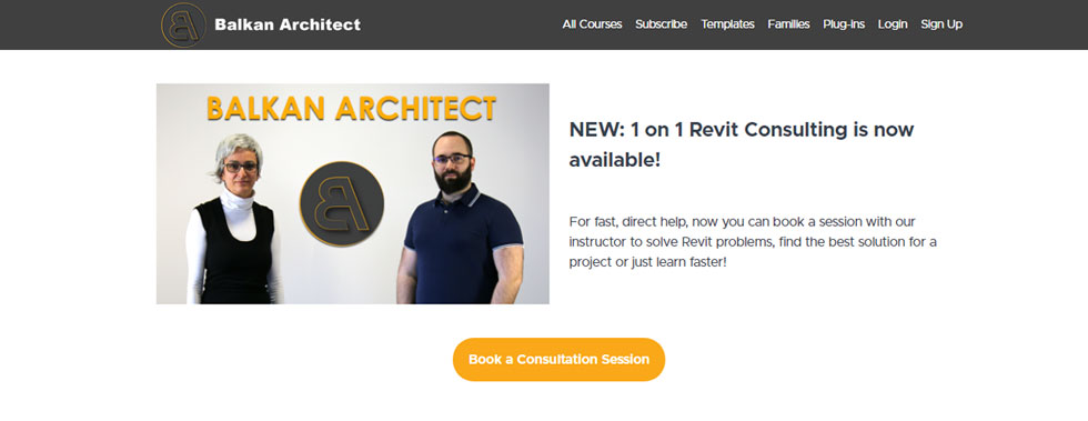 آموزش کامل نرم افزار رویت Revit با Balkan Architect
