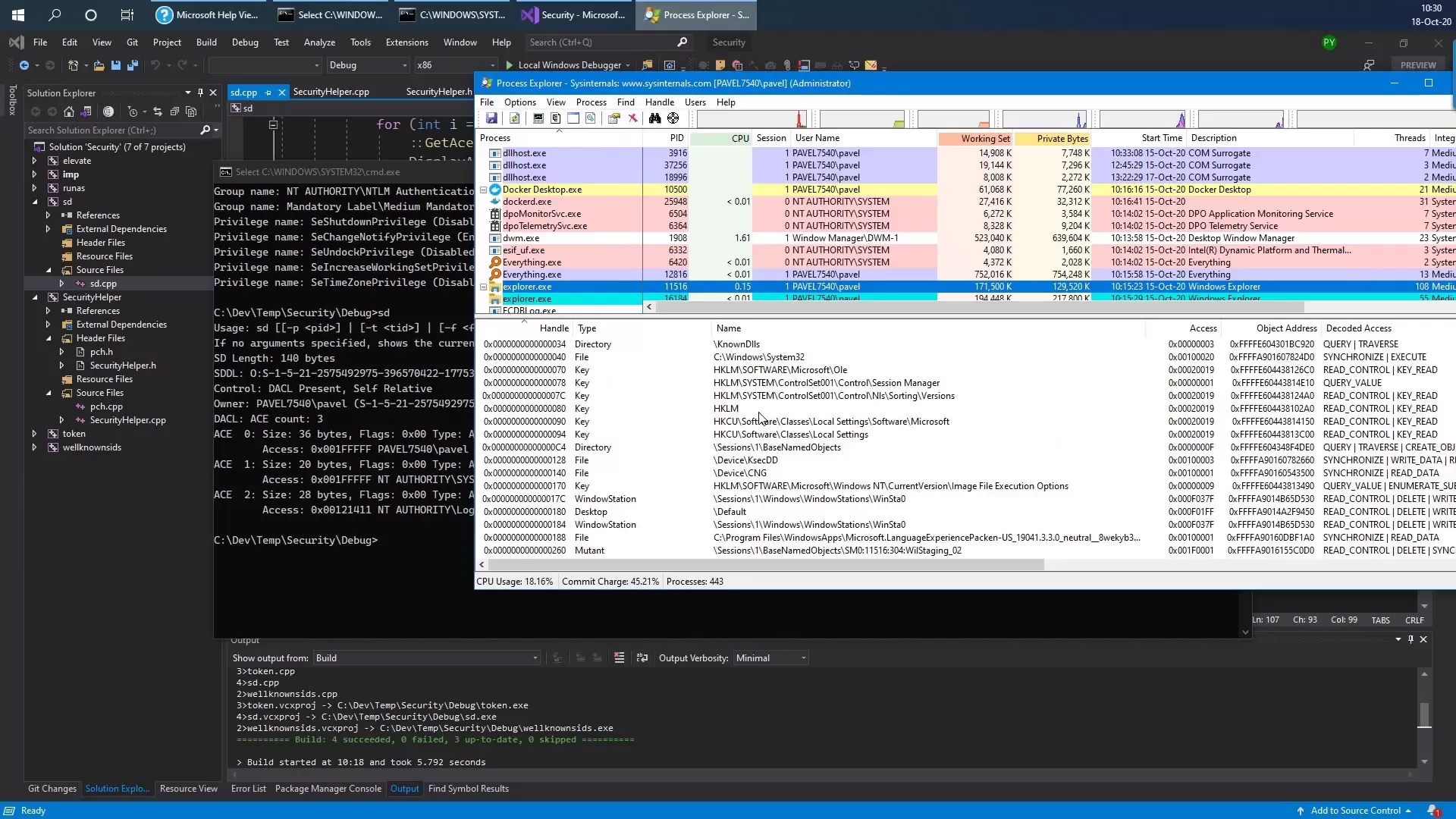 آموزش رایگان - امنیت برنامه نویسی سیستم ویندوز