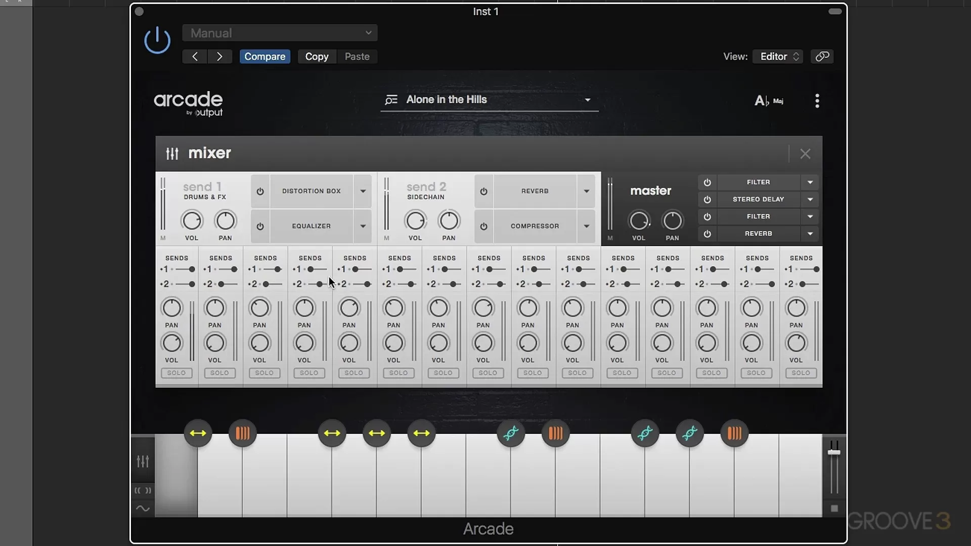 آموزش رایگان - موزیک سازی با Output Arcade