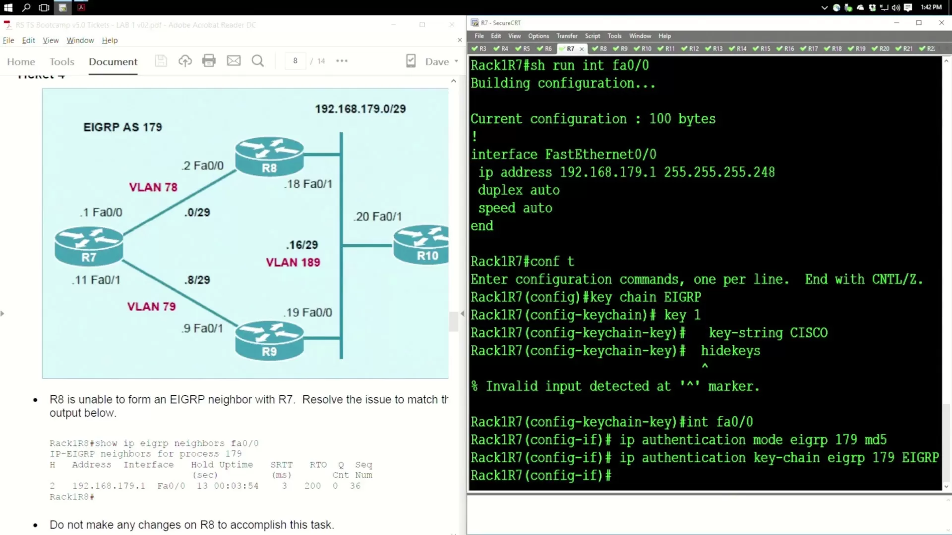بررسی امتحان CCIE Routing & Switching Troubleshooting v5.1 بررسی امتحان CCIE Routing & Switching Troubleshooting v5.1
