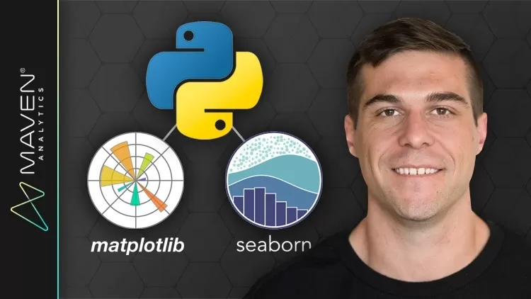 تجسم داده پایتون Matplotlib و Seaborn Masterclass