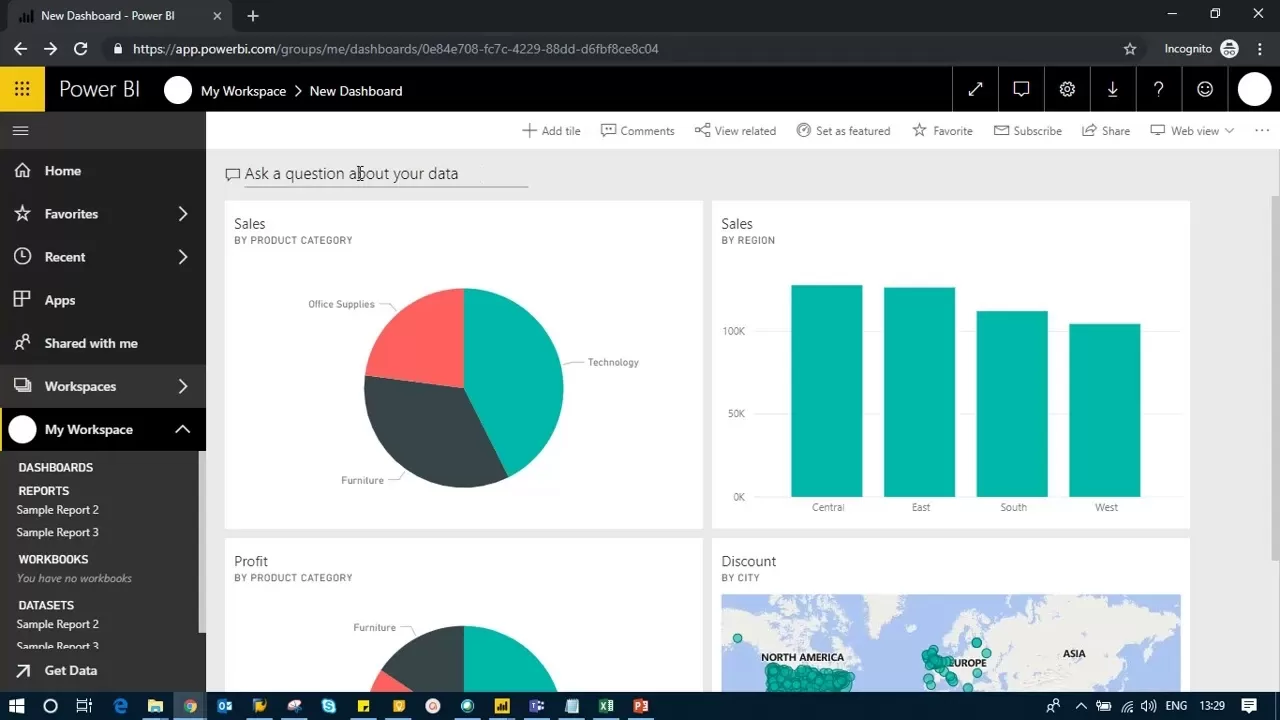 آموزش رایگان - کورس یادگیری Power BI و Azure در 60 دقیقه