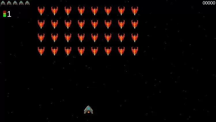 آموزش رایگان - ساخت بازی 2 بعدی Space Invaders PC با استفاده از Unity و C#