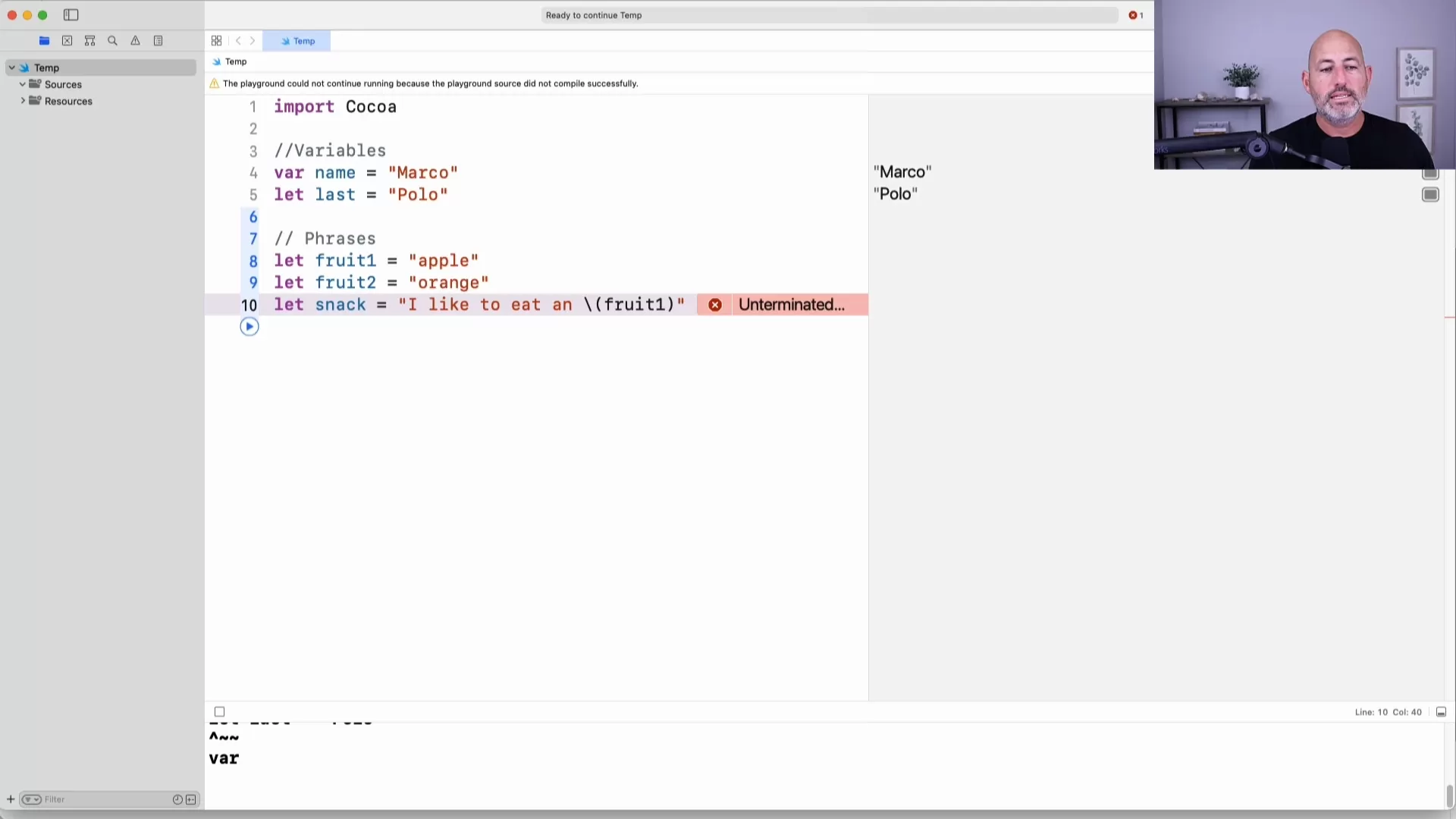 آموزش رایگان - شروع به کدنویسی زبان Swift
