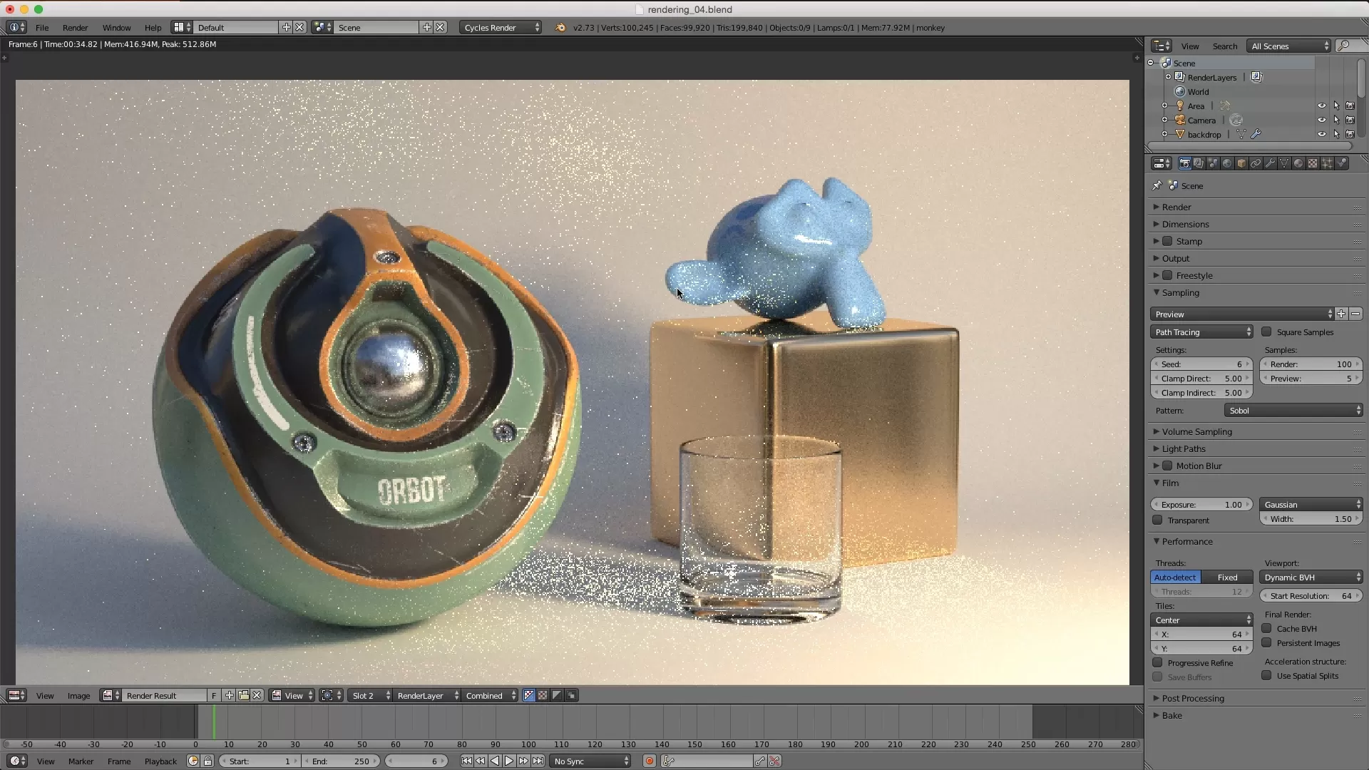 آموزش رایگان - اصول رندر با Cysle ها