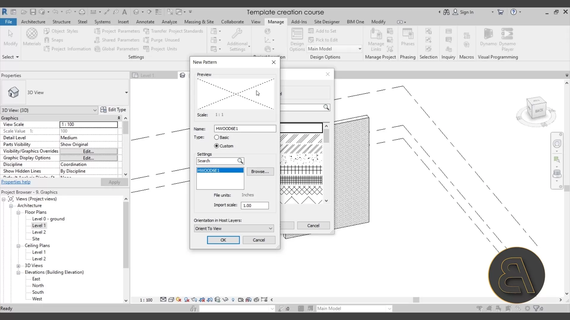 آموزش رایگان - ایجاد قالب ها در Revit