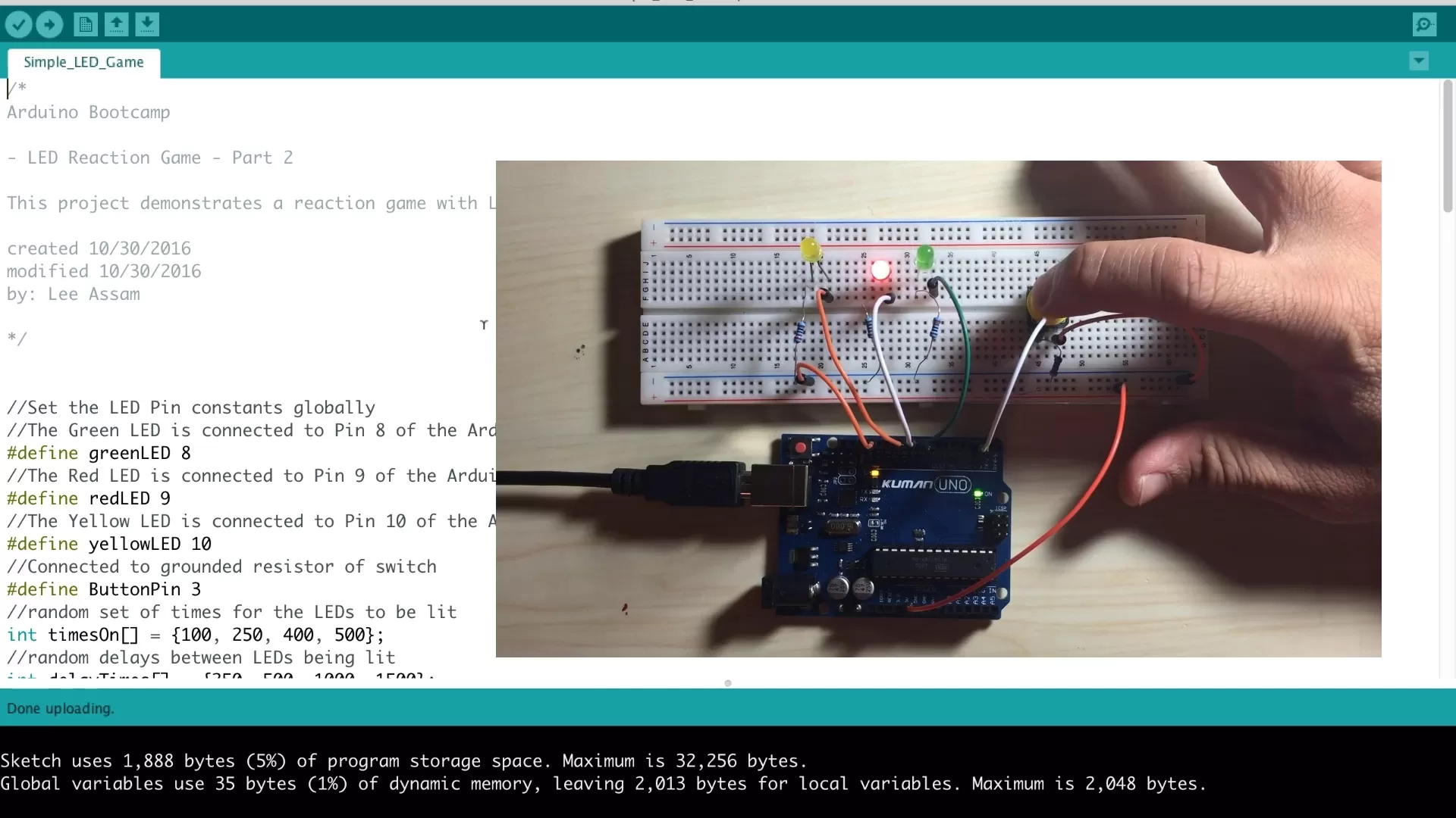 بوت کمپ آردوینو شروع به کار با پروژه های ساده