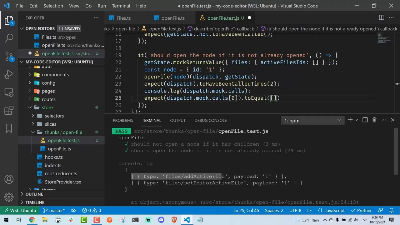 ساخت یک کلون Vs Code با React W Redux Typescript