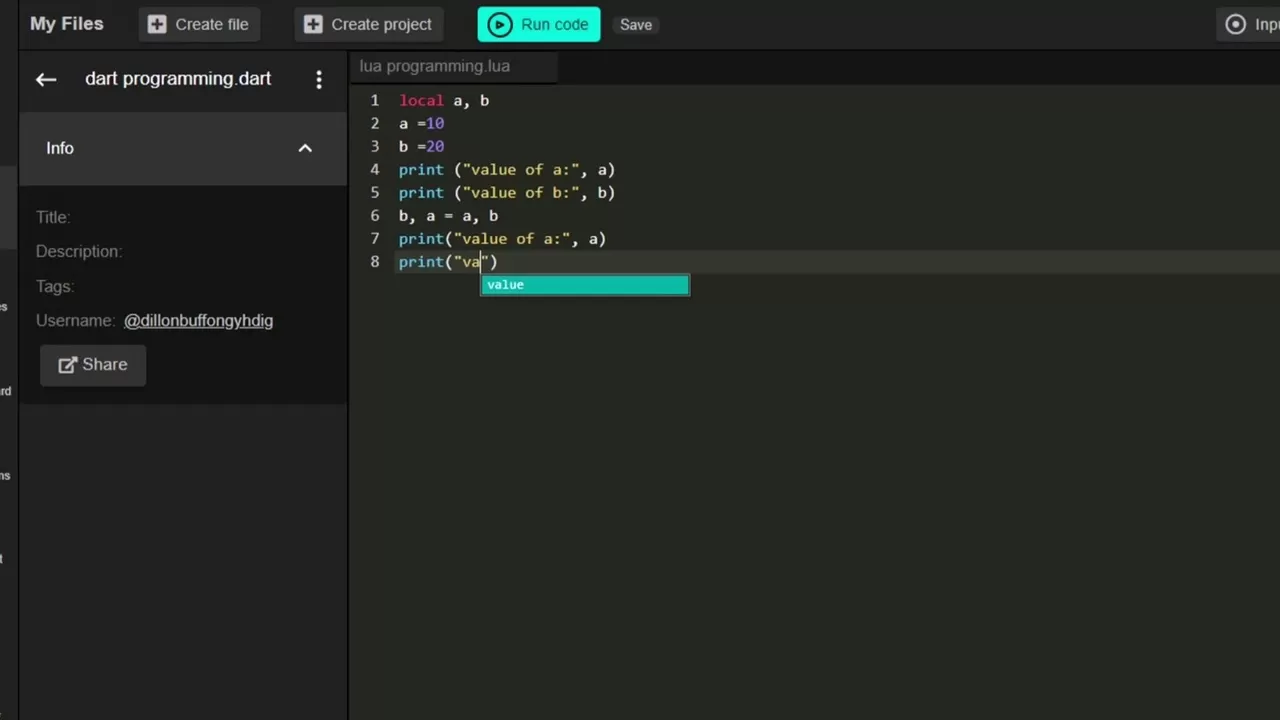آموزش رایگان - برنامه نویسی Lua : اصول اولیه برای مبتدیان