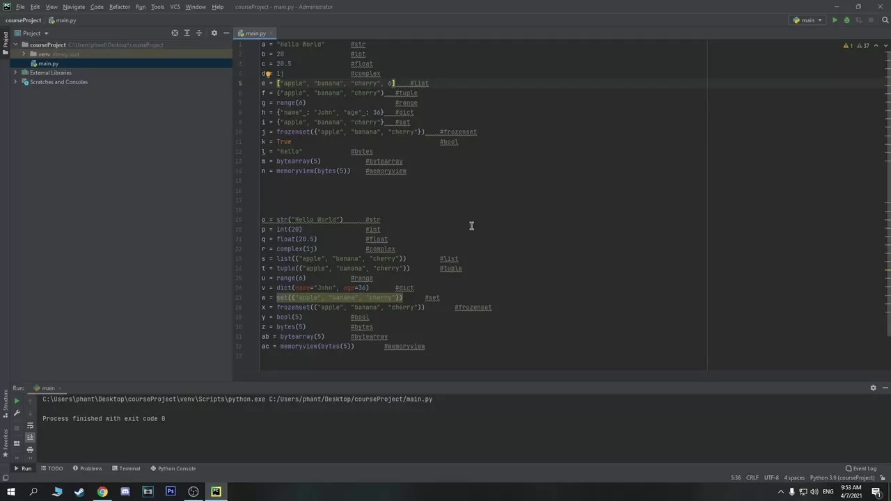 آموزش رایگان - PyCharm IDE کامل پایتون
