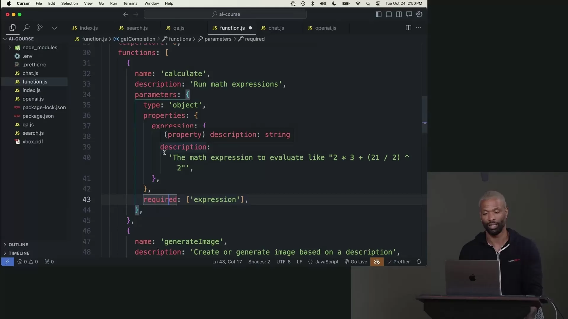 آموزش رایگان - با OpenAI و Node.JS برنامه های مجهز به هوش مصنوعی بسازید