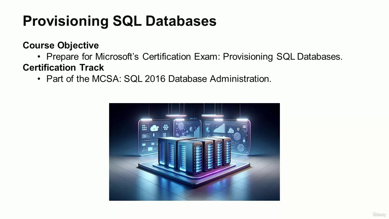 آموزش رایگان - تسلط بر MCSA SQL Server در Azure