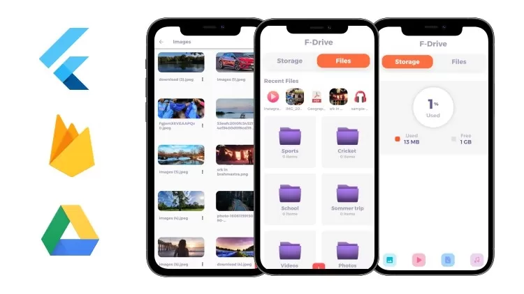 با Flutter، Firebase و Getx یک Google Drive Clone بسازید