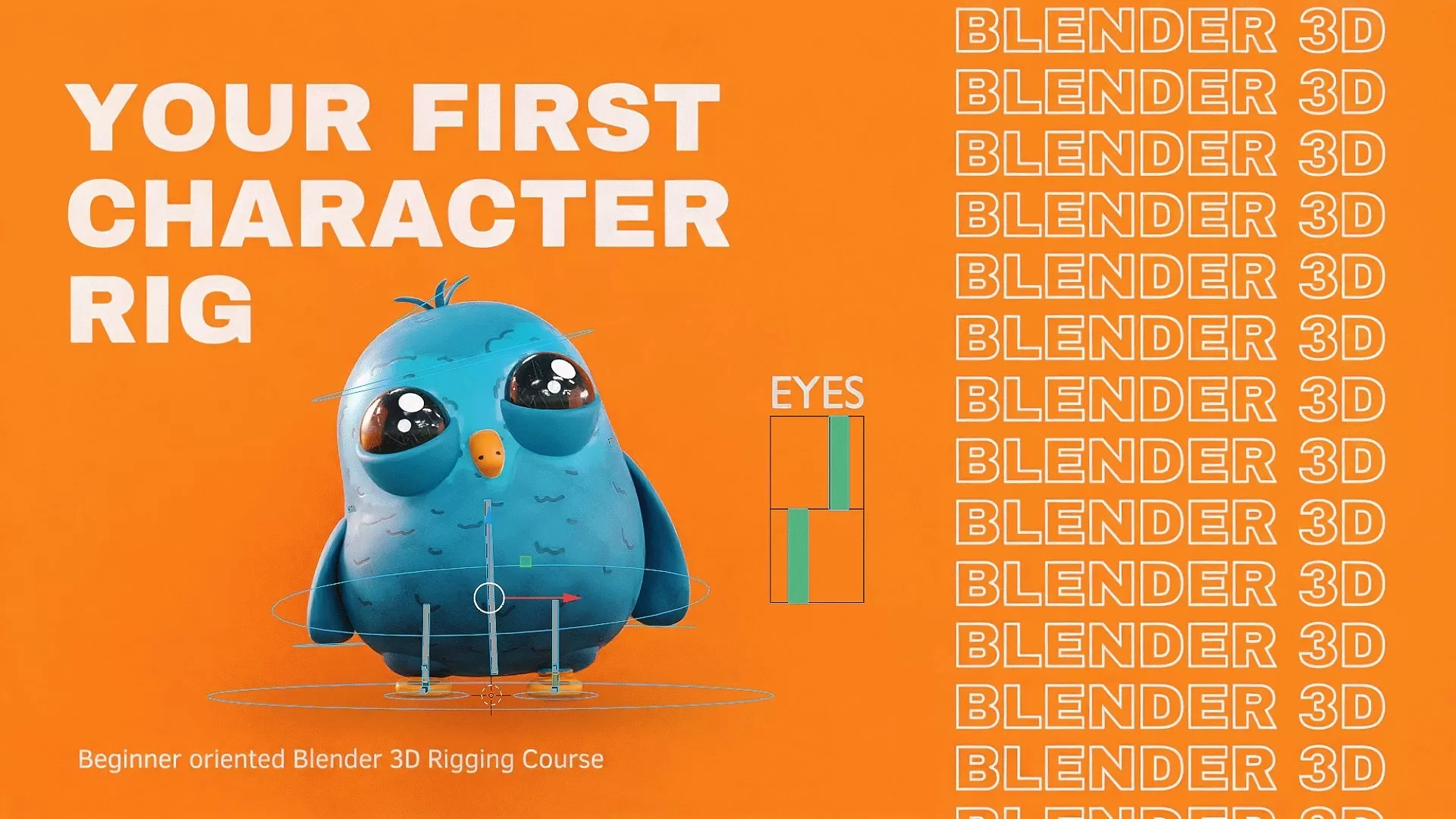 انیمیشن سازی در Blender 3D: Your First Character Rig انیمیشن سازی در Blender 3D: Your First Character Rig