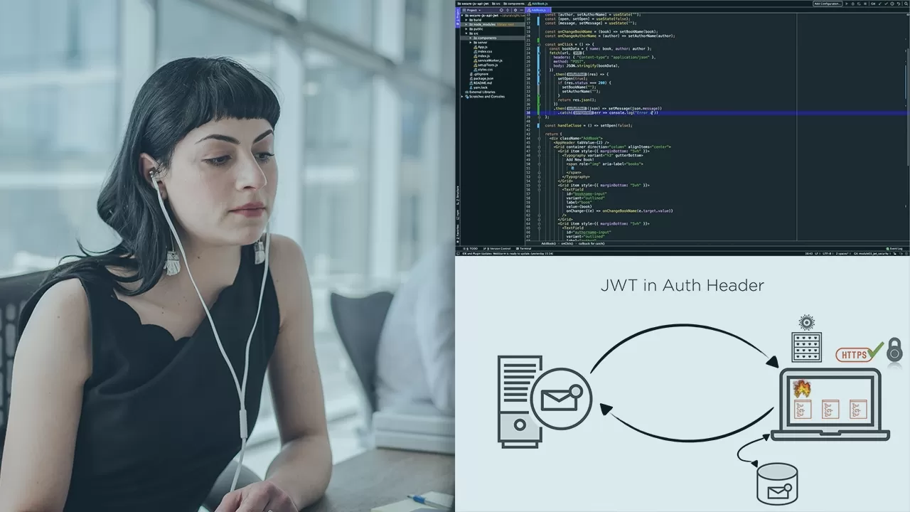آموزش رایگان ایمن سازی یک Javascript Rest Api با Json Web Tokens