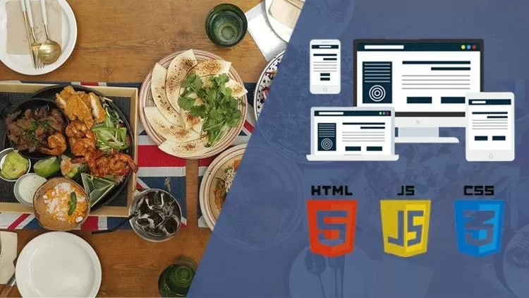 ایجاد یک وب سایت واکنش گرا با استفاده از Html Css و جاوا اسکریپت